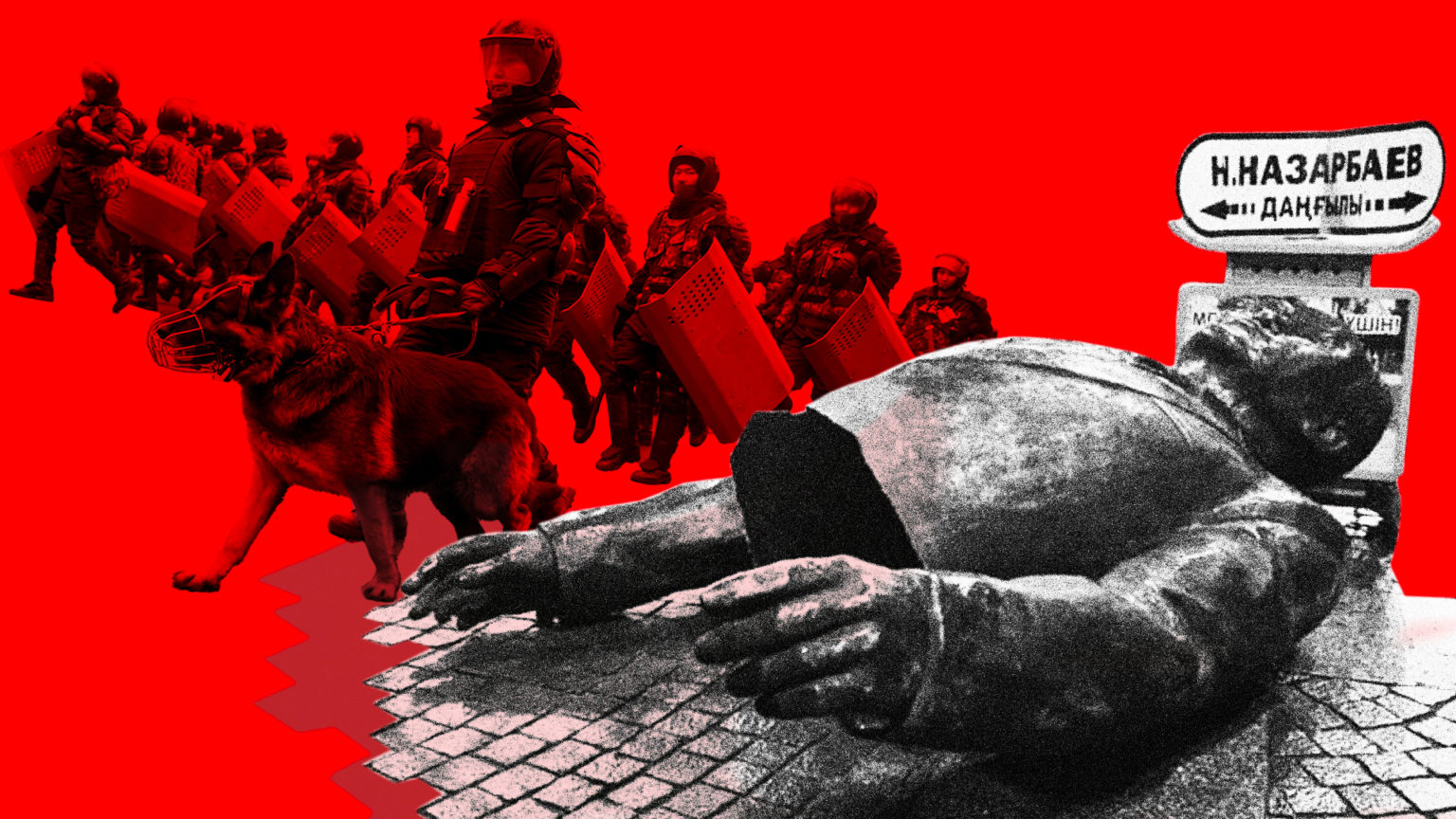 An anti-Soviet protest in Kazakhstan haunts the country's current ...